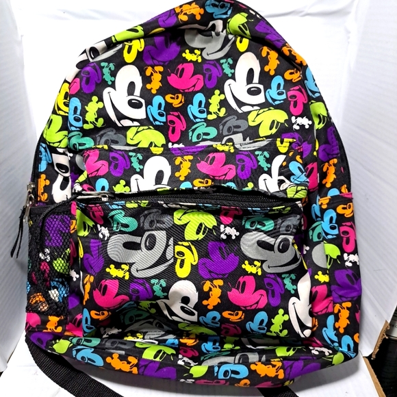 Disney | Other | Mickey Mouse Backpack Authentic Disney With Adjustable ...